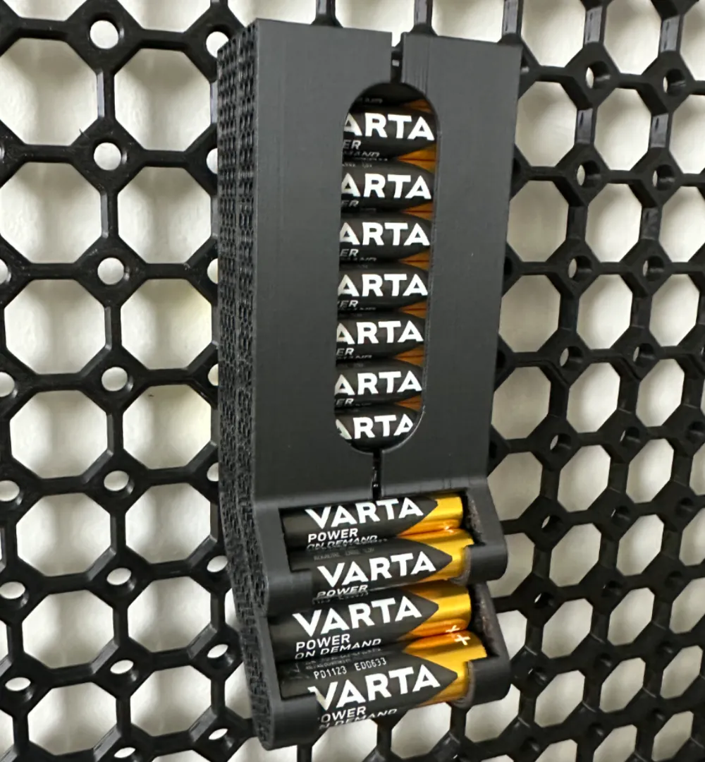 Multiboard Battery Storage Bin Box AA AAA Remixed by Paradox69 ...