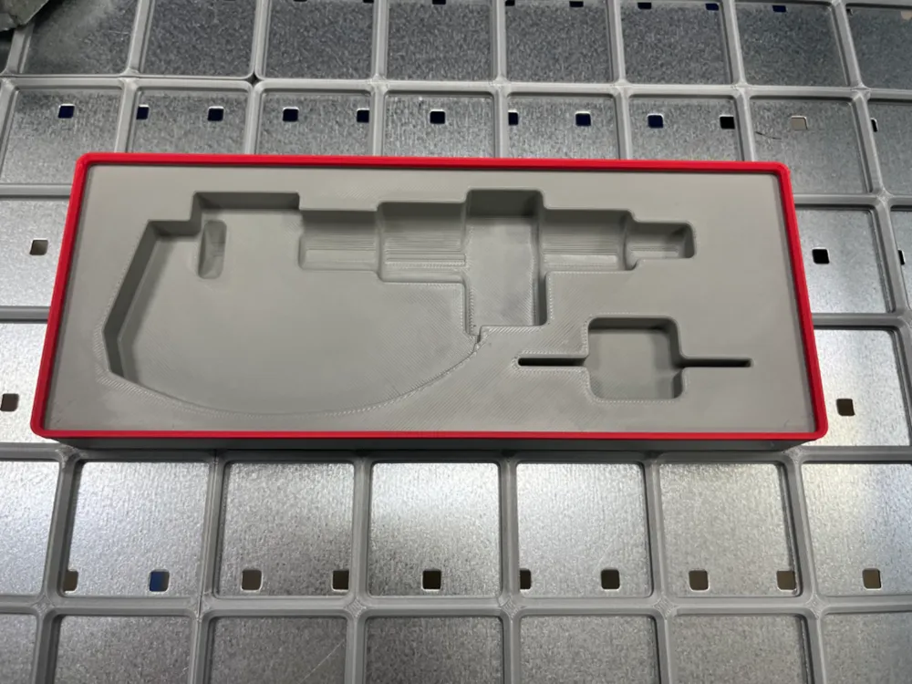 Mitutoyo flange Micrometer Gridfinity box by ReturntoSender77 - MakerWorld