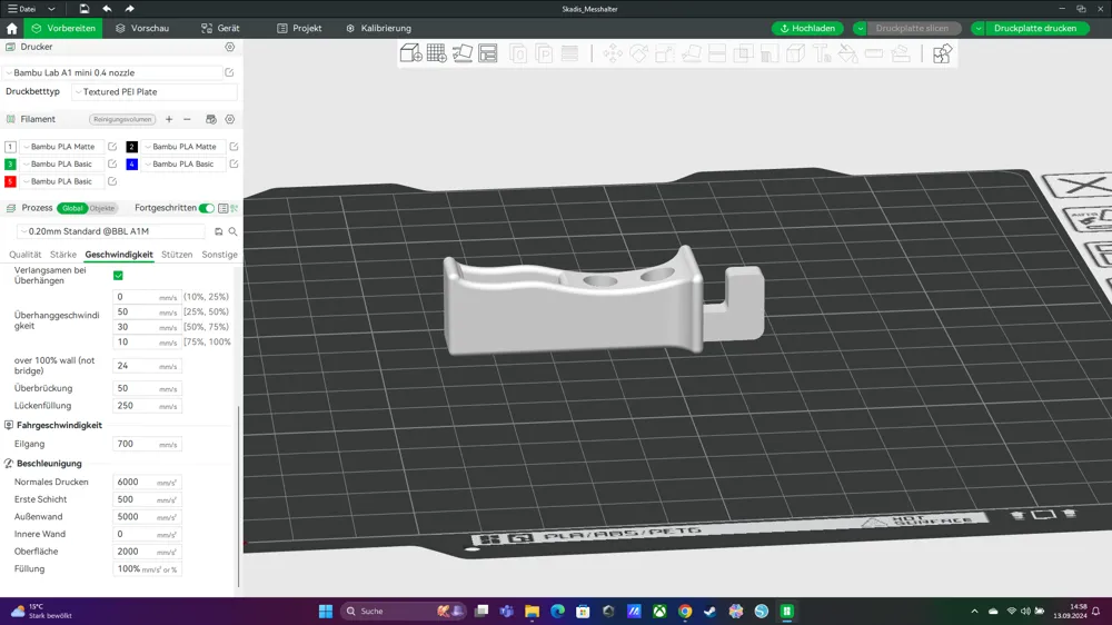 Ikea-Skadis Caliper Holder by Bastis-jungle MakerWorld: Download Free ...