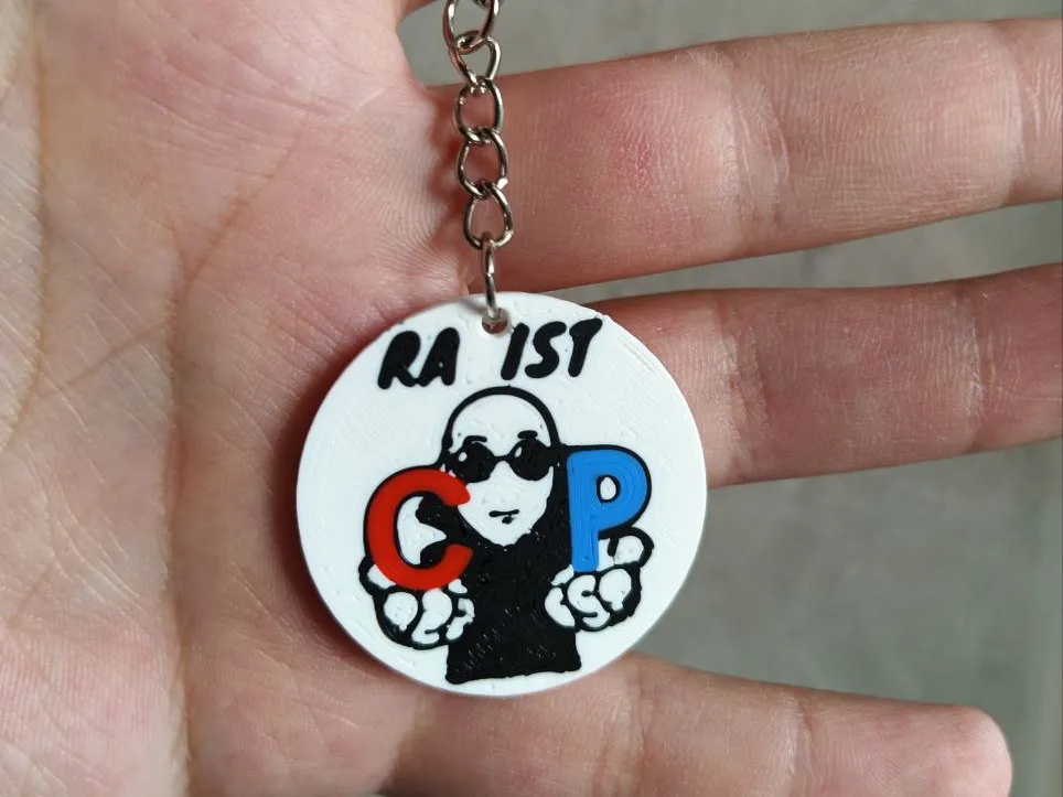 Morpheus Keychain (Matrix) - Ra*ist Meme by Garder3D - MakerWorld