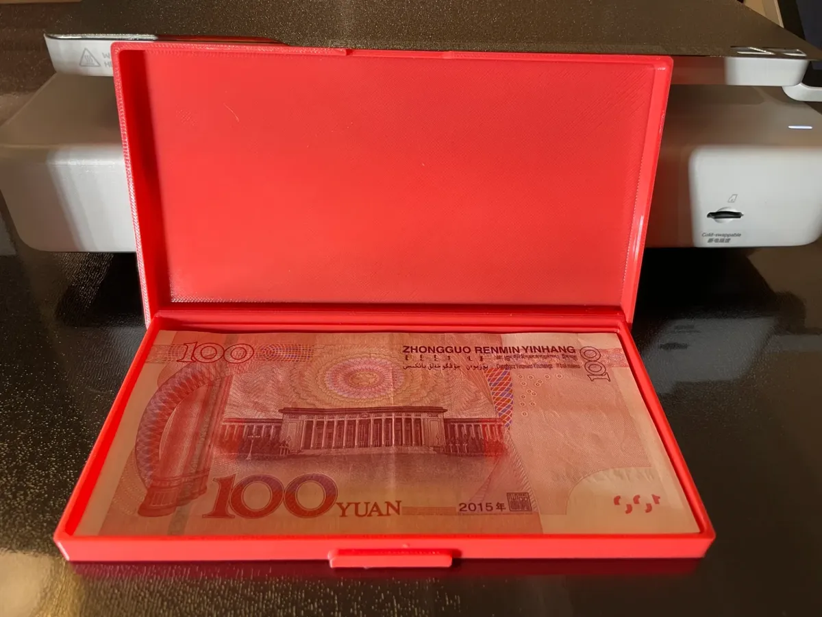 New Year's Red Envelope Wallet Money Box - Free 3D Print Model - MakerWorld