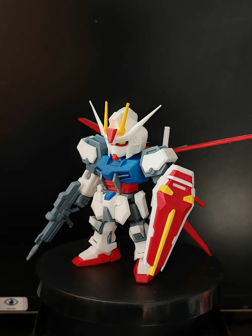 SD scale Gundam Seed GAT-X105 Strike Gundam + Flight Backpack - Free 3D ...