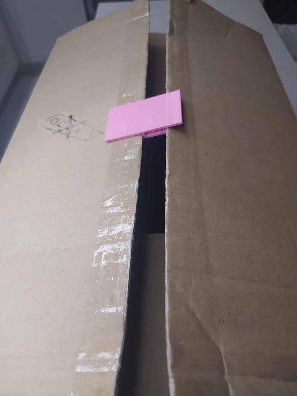 Cardboard Box Clip - Double version by 3dagon - MakerWorld