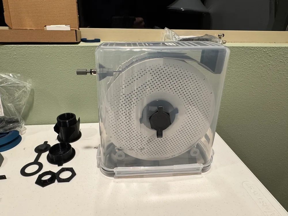 Rewinder & desiccant for cereal filament dry box by markcm MakerWorld ...