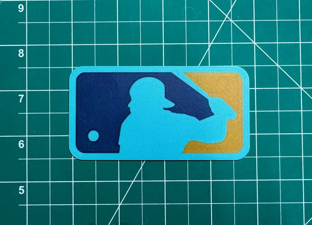 Ken Griffey Jr. MLB logo - Free 3D Print Model - MakerWorld