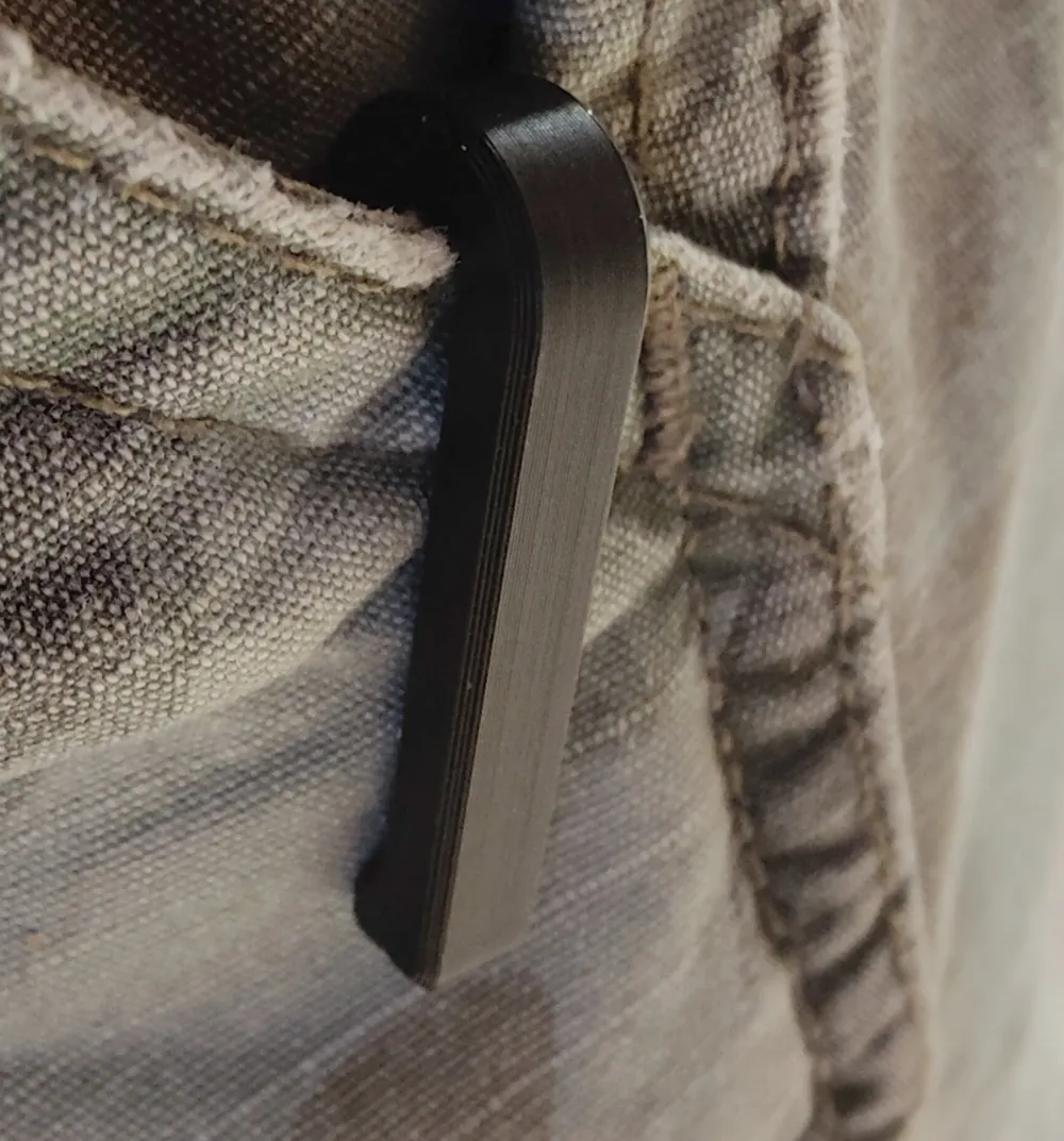 key pocket clip by Syphander - MakerWorld