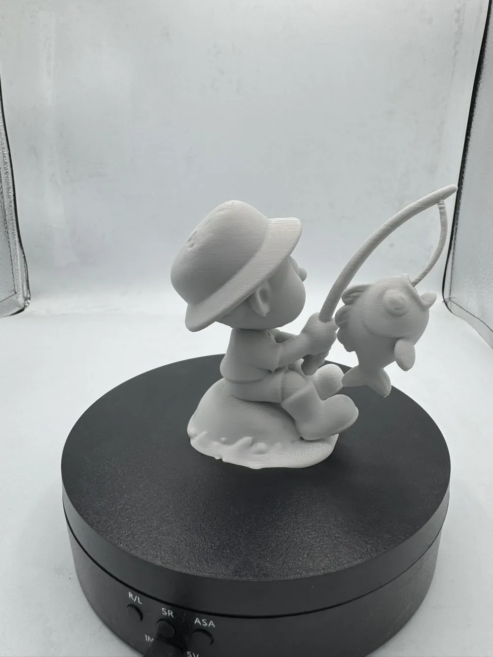 Cute Chibi Fisherman catching a fish by WispHollow MakerWorld: Download ...