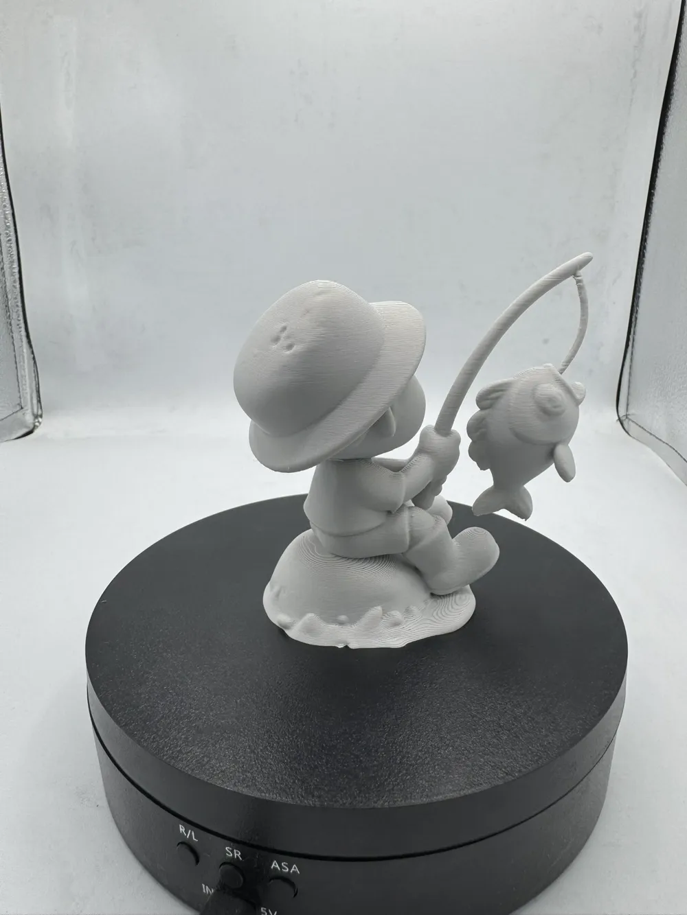 Cute Chibi Fisherman catching a fish by WispHollow MakerWorld: Download ...