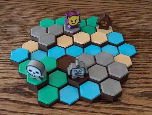 Hex Map Maker by JJTechPrints MakerWorld: Download Free 3D Models