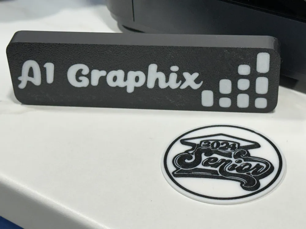 2024 Senior - Coin - Table Decor by A1 Graphix - MakerWorld