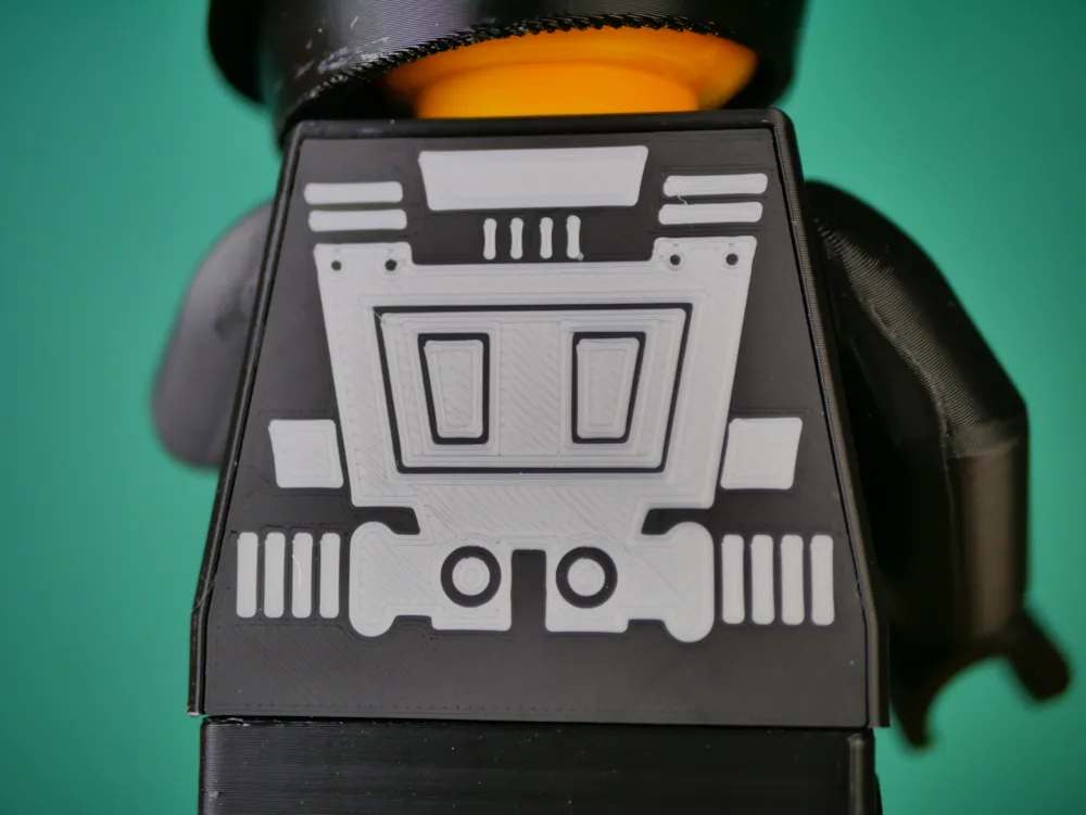 Classic 1980s Black Space Figure by Panic & Confusion MakerWorld: Download Free 3D Models