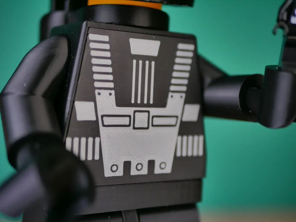 Classic 1980s Black Space Figure - Free 3D Print Model - MakerWorld