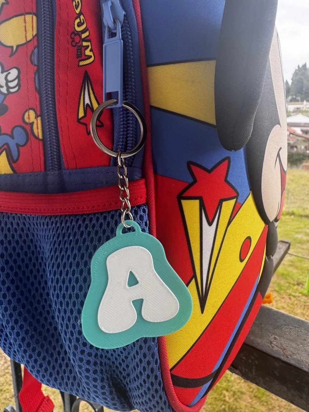 Stylish Alphabet Keychain Set (A–Z) - Free 3D Print Model - MakerWorld