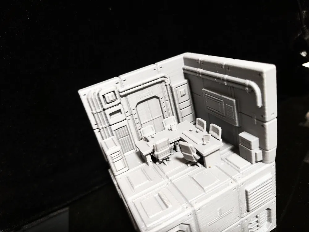 Zombie Apocalypse Bunker Scenario-Meeting Room by BennyJinn MakerWorld ...