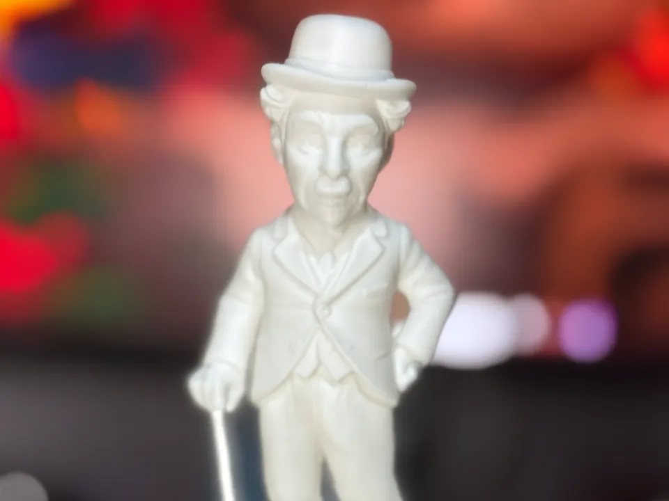 Charlie Chaplin Figure - Free 3D Print Model - MakerWorld