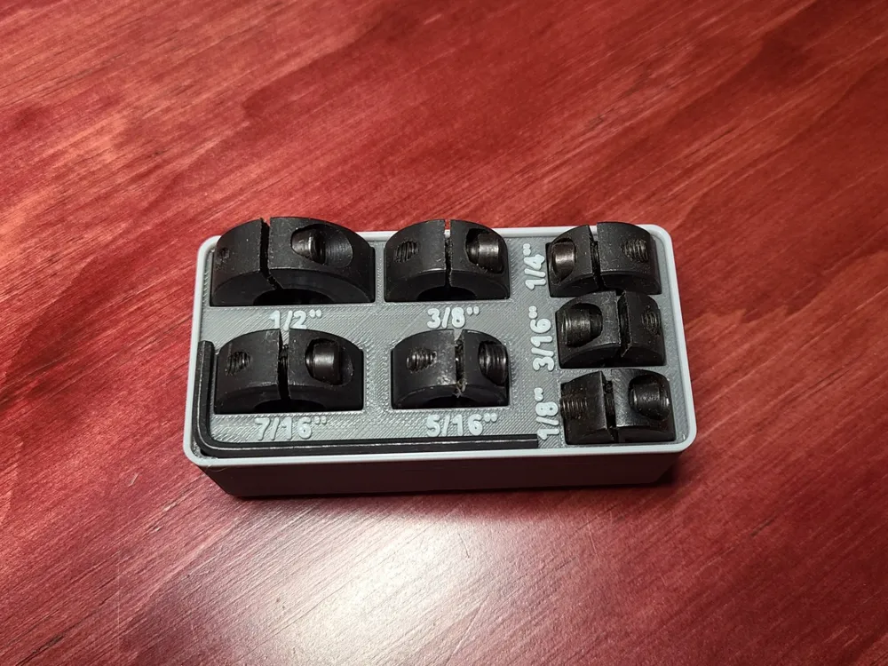 Gridfinity Drill Bit Stop Collar Holder by bpace MakerWorld: Download Free 3D Models