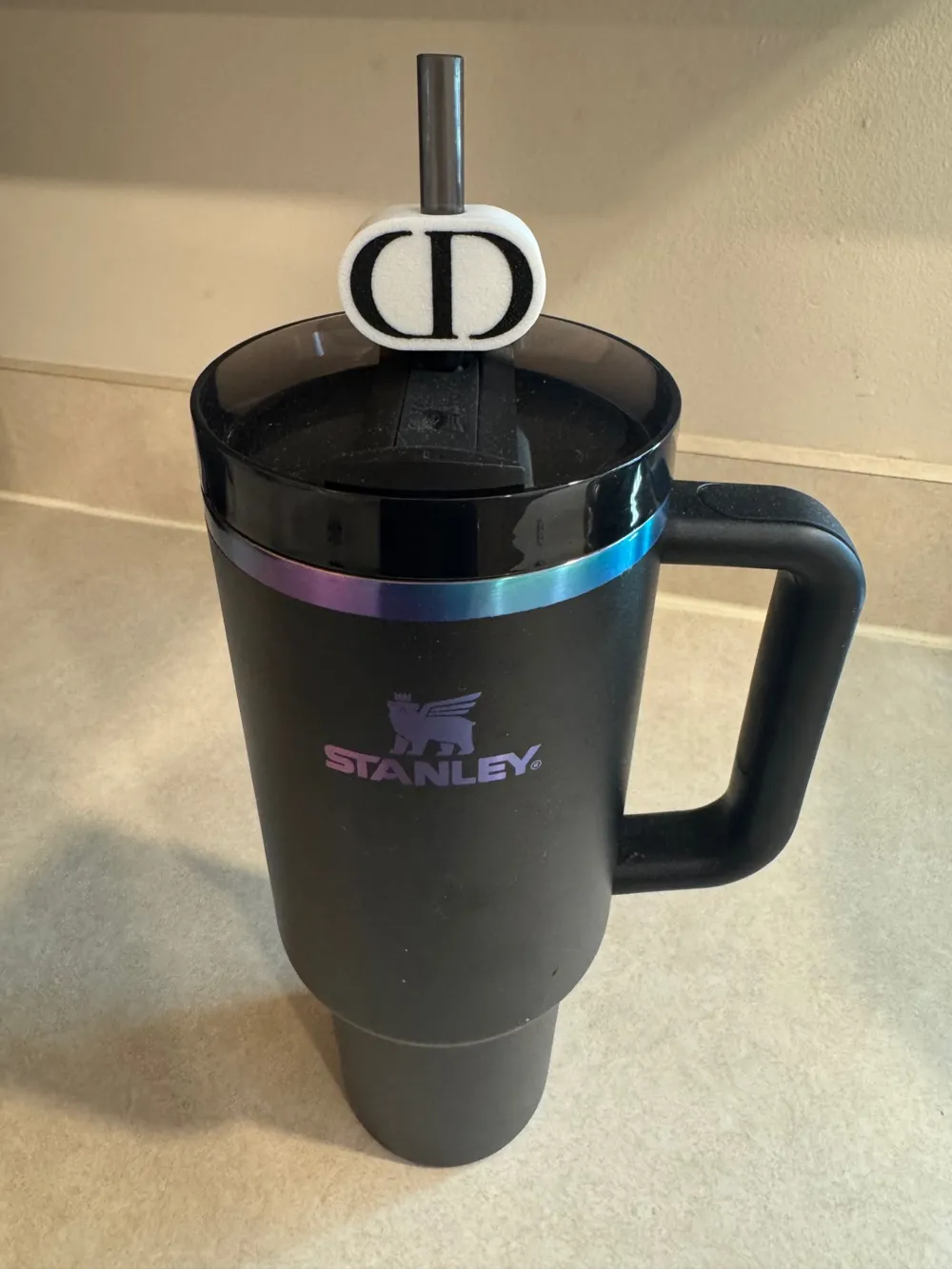 DIOR Christian Dior Stanley Cup Straw Topper by Carman3D MakerWorld ...