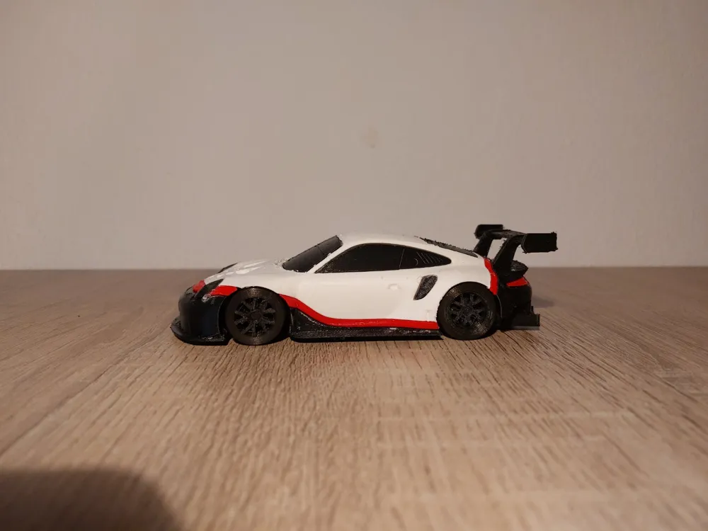 Porsche 911 RSR 1:28 by nameless_fox MakerWorld: Download Free 3D Models