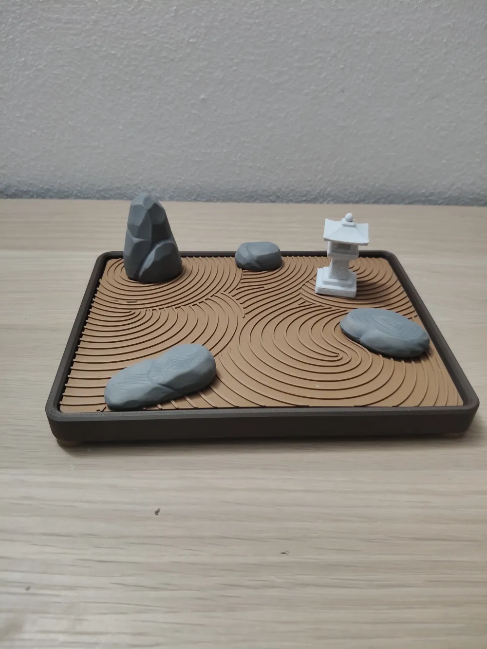 Japanese Zen Garden – NO AMS 200x150 - Free 3D Print Model - MakerWorld
