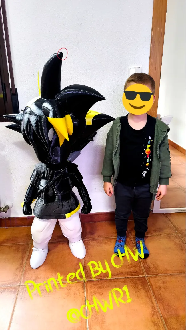 Life-Size Kid Goku 3D Model by Ryan @ TheMajinLab MakerWorld: Download ...