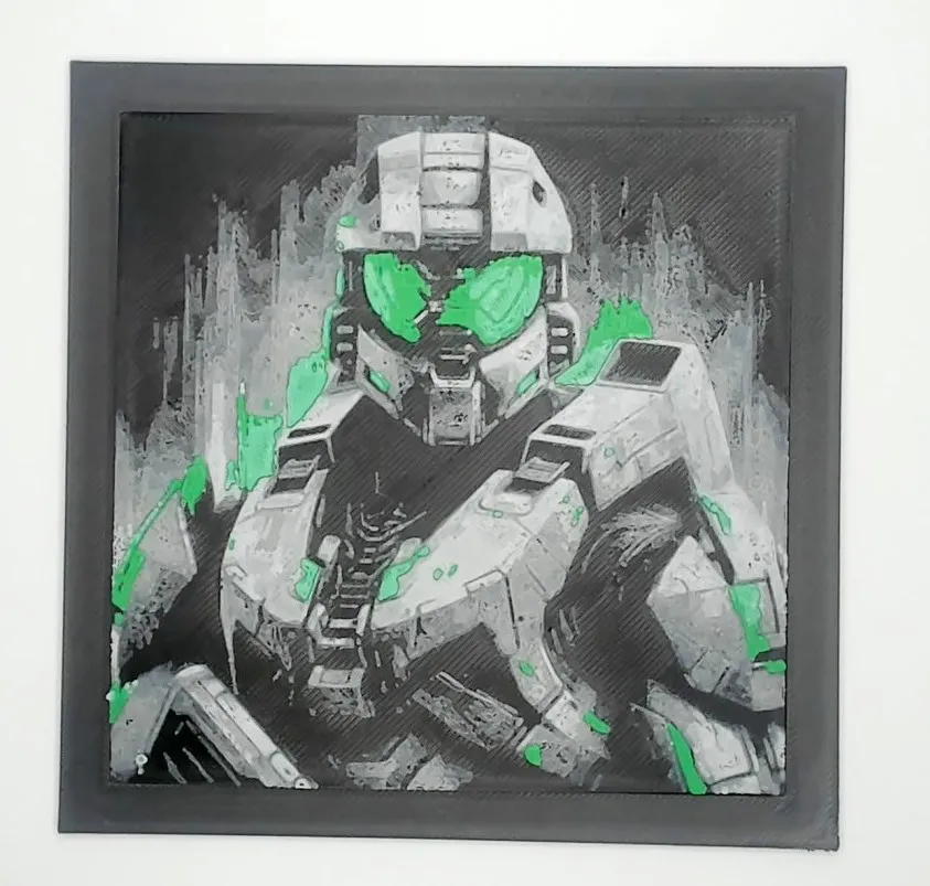 Master Chief Hueforge by LoFi Layers - MakerWorld