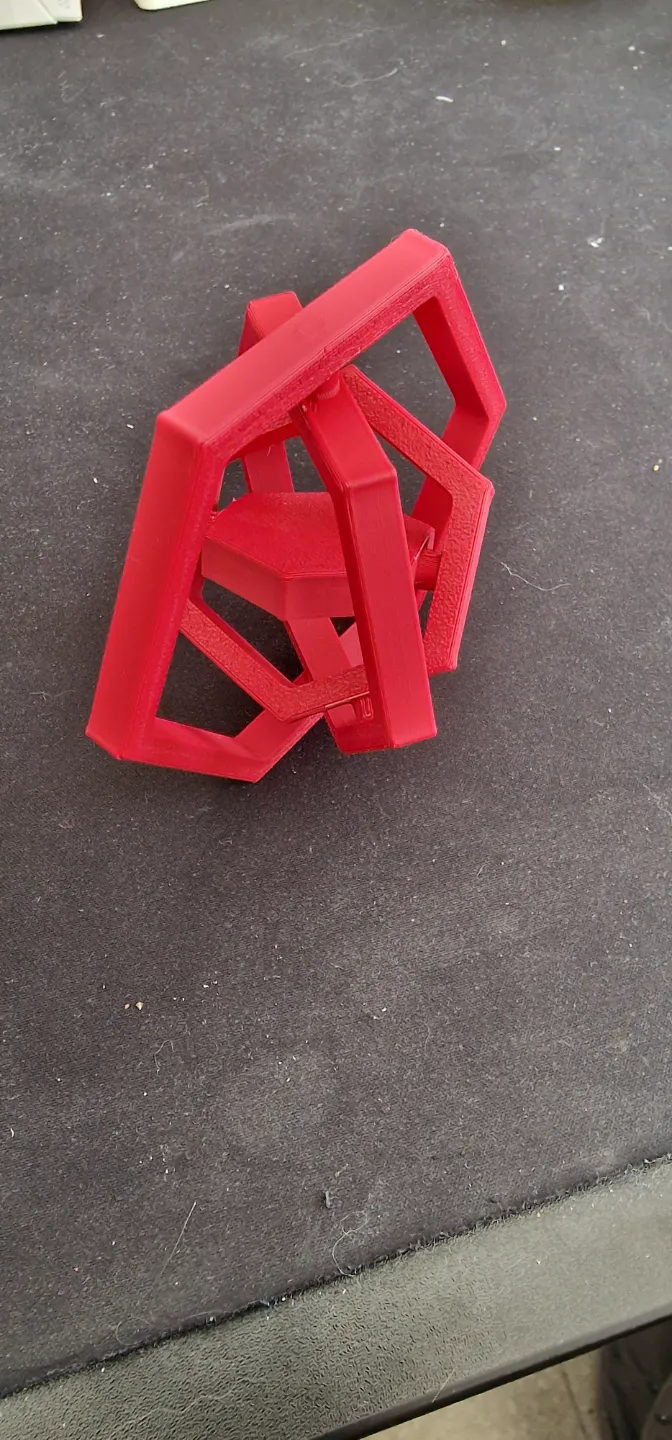 Hexagonal Spinner Coaster by Sciava - MakerWorld