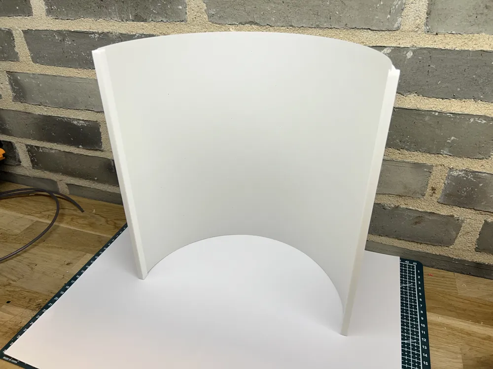 Curved A3 Photo Background by Venoe22 MakerWorld: Download Free 3D Models