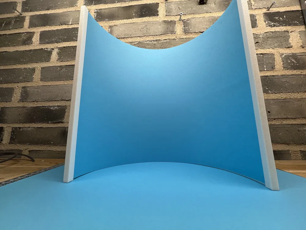 Curved A3 Photo Background by Venoe22 MakerWorld: Download Free 3D Models