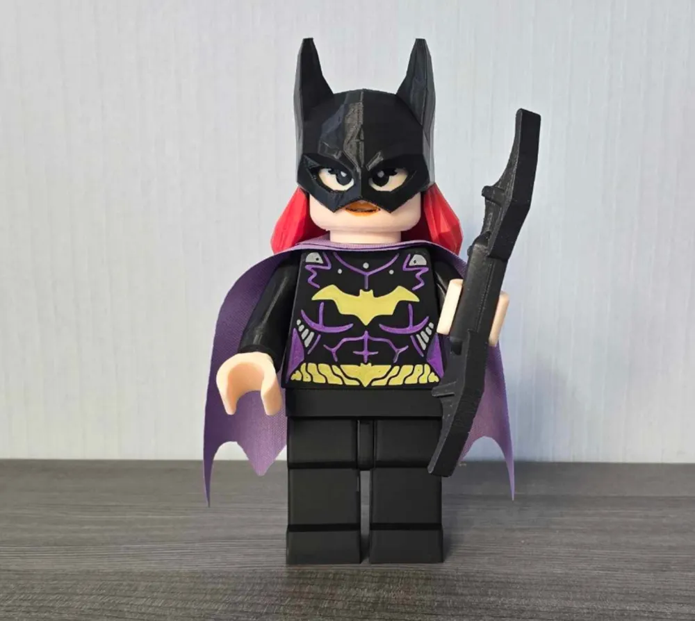 Big Brick * BATGIRL * SuperHeroes - Batman by cBoLsmUiEc - MakerWorld