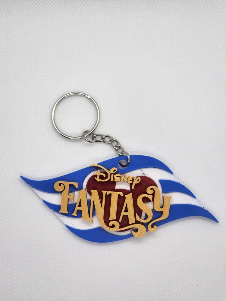 Disney Fleet Cruise Line Keychains by The Printed Ideas MakerWorld ...