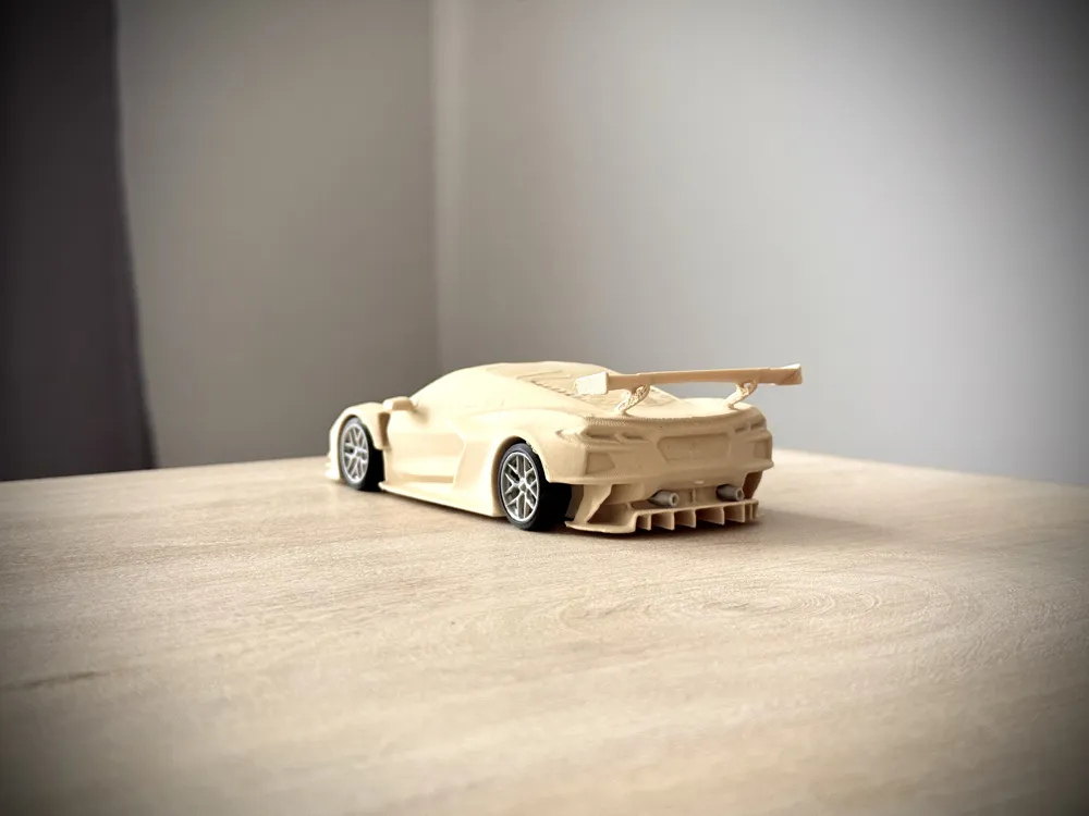 Chevrolet Corvette Z06 GT3.R C8 Racing Car Model! by ShapeShift 3D ...