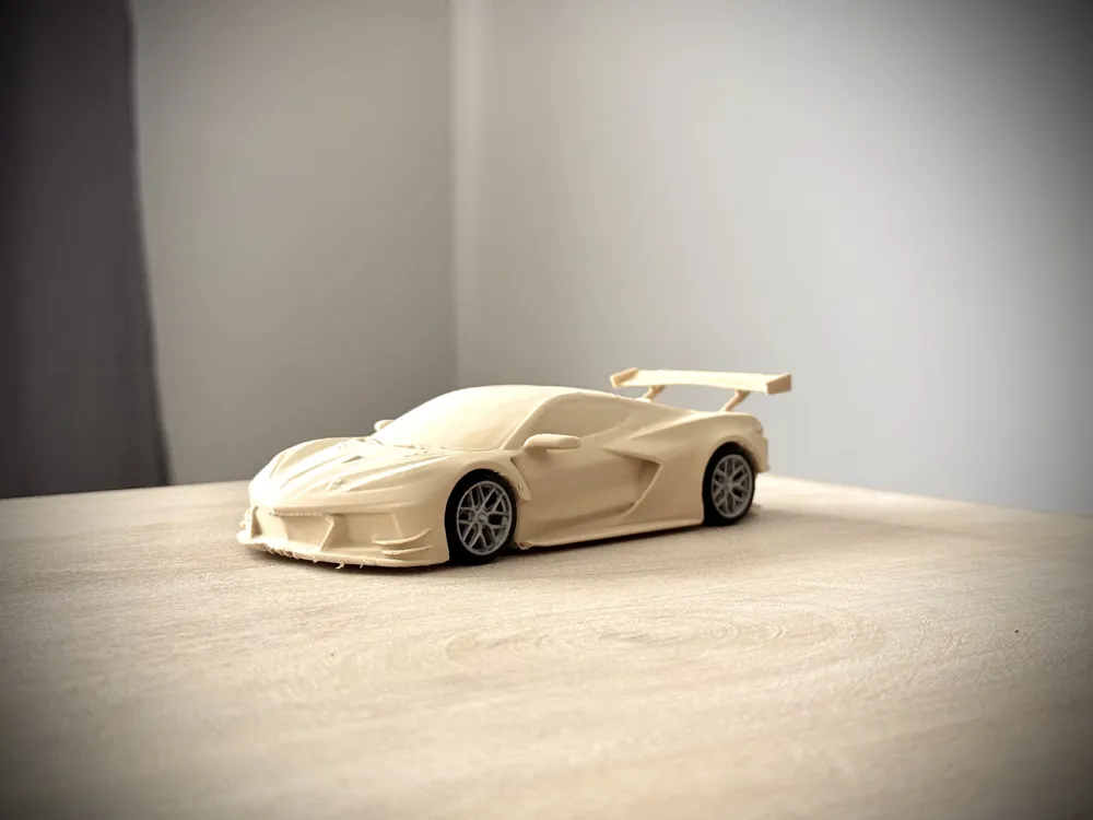 Chevrolet Corvette Z06 GT3.R C8 Racing Car Model! by ShapeShift 3D ...