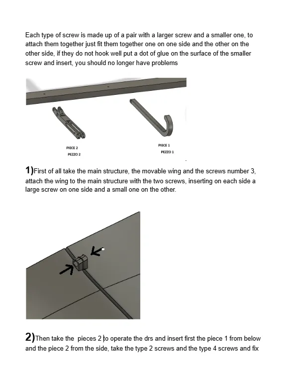 F1 DRS Wing Key Holder Part 1 - Free 3D Print Model - MakerWorld