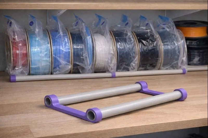 Customizable Rod Connector – Parallel - Free 3D Print Model - MakerWorld