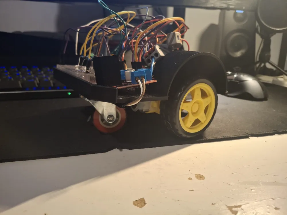 Robot car with Arduino - Free 3D Print Model - MakerWorld