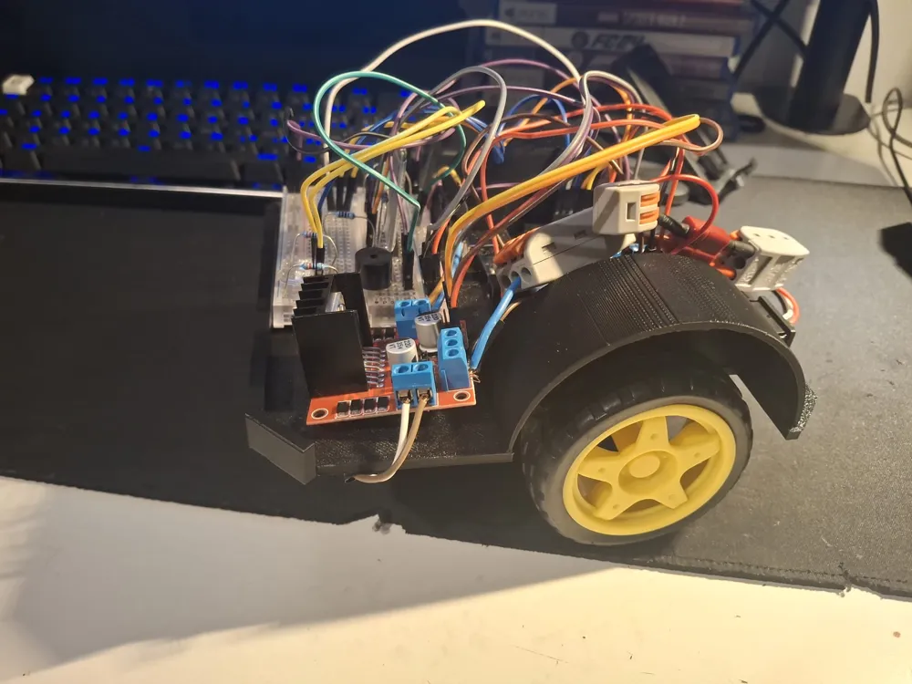 Robot car with Arduino - Free 3D Print Model - MakerWorld
