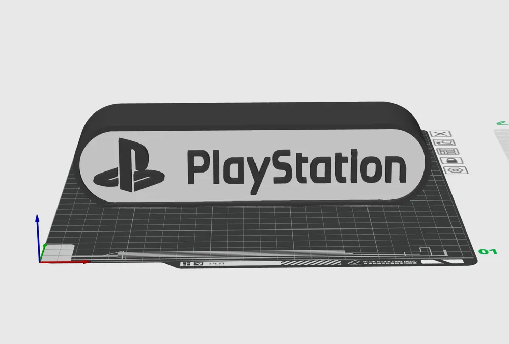 PlayStation Storage Box with Sliding Cover by user_1068934888 - MakerWorld