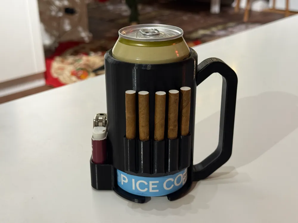 Quick-draw Koozie - Free 3D Print Model - MakerWorld