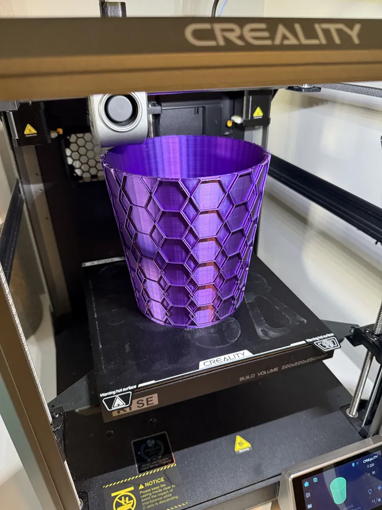 Hexy Trash Can - Free 3D Print Model - MakerWorld