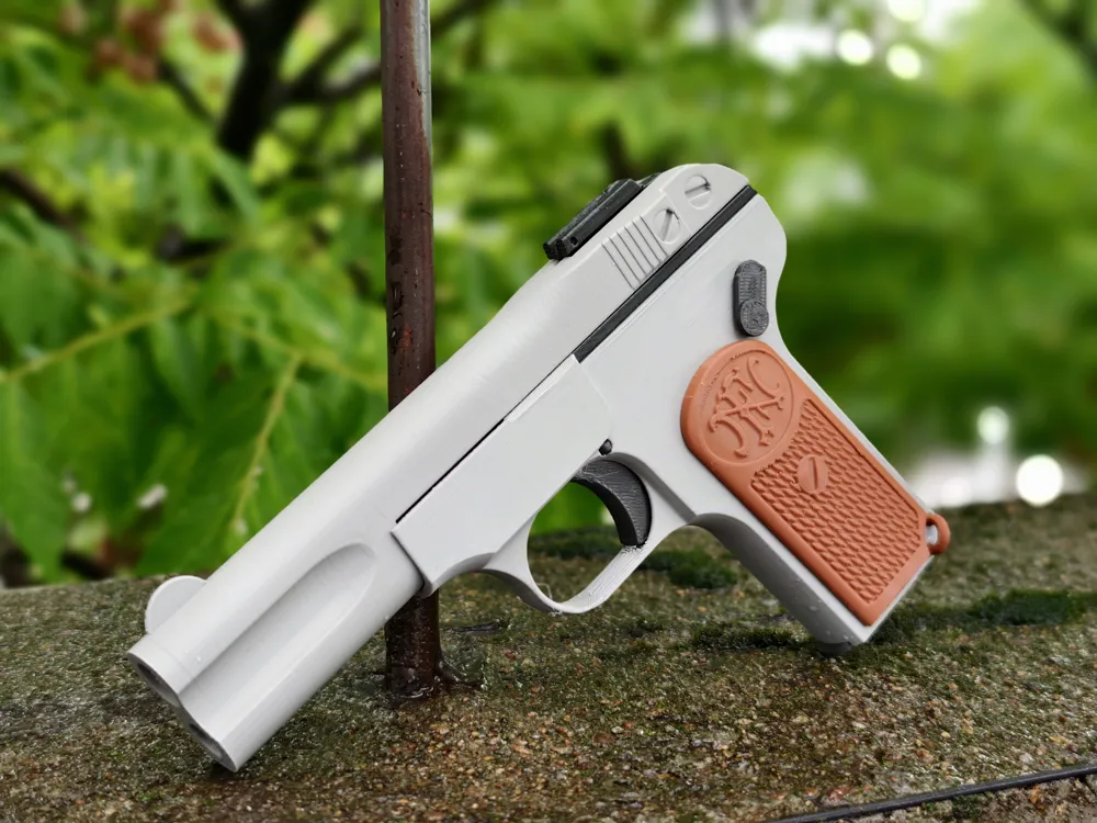 FN / Colt Browning 1900 Two models toy（No launch） - Free 3D Print Model ...