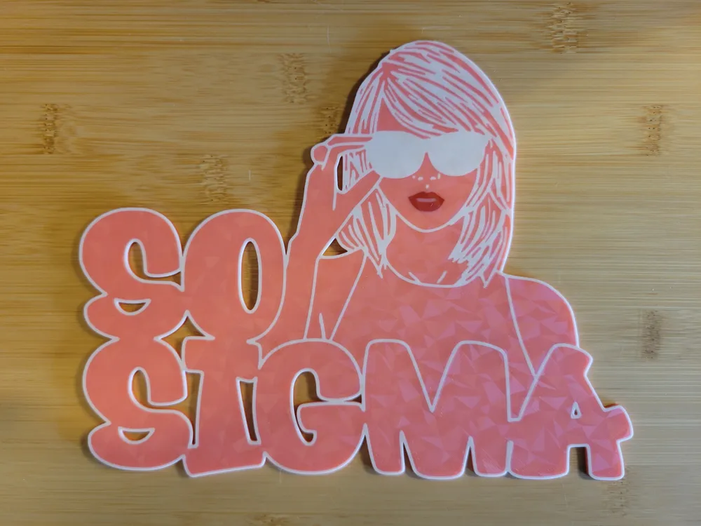 Taylor Swift - So Sigma by Will MakerWorld: Download Free 3D Models