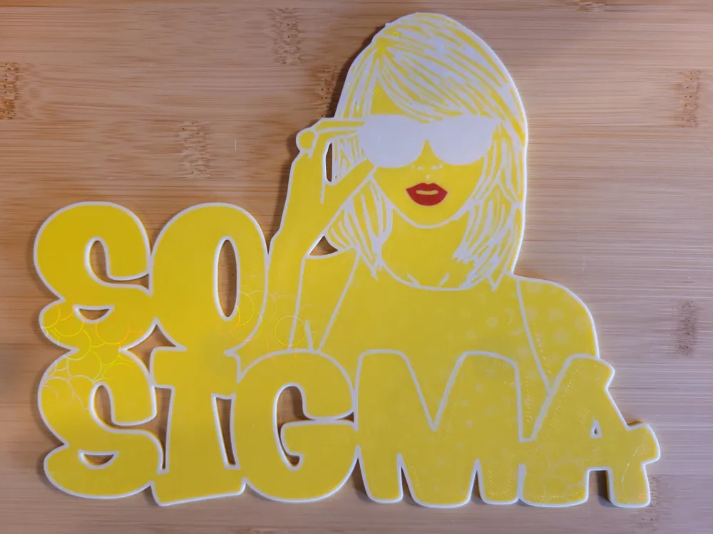 Taylor Swift - So Sigma by Will MakerWorld: Download Free 3D Models