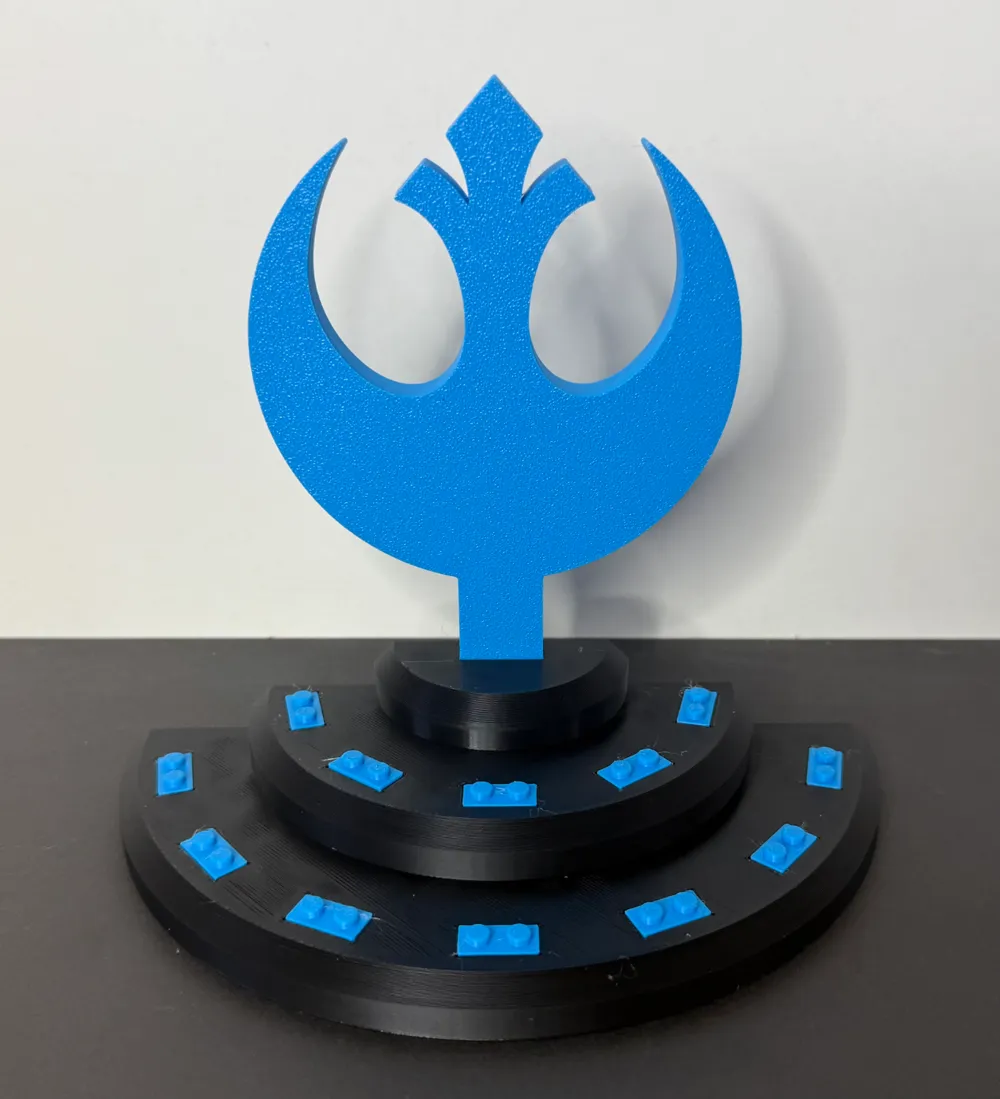Star Wars Rebel Minifig Display Stand by The Elemental Brick - MakerWorld