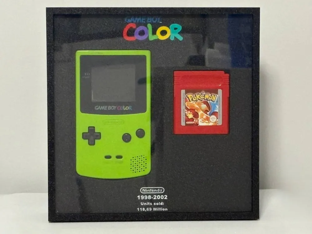 Game Boy Color Display Frame – Tribute Set - Free 3D Print Model ...