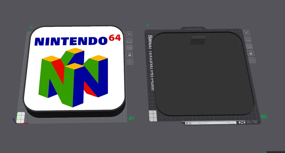 N64 Logo Light Box by Tri-3D - MakerWorld