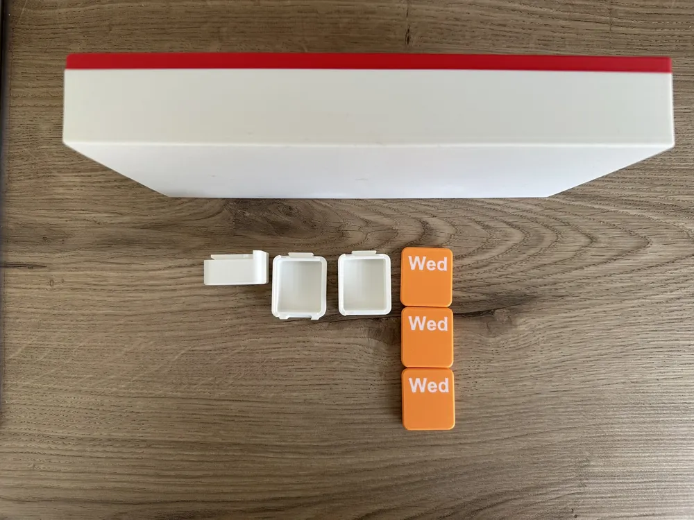 First aid - Medikit - Pill box - Modular - Free 3D Print Model - MakerWorld