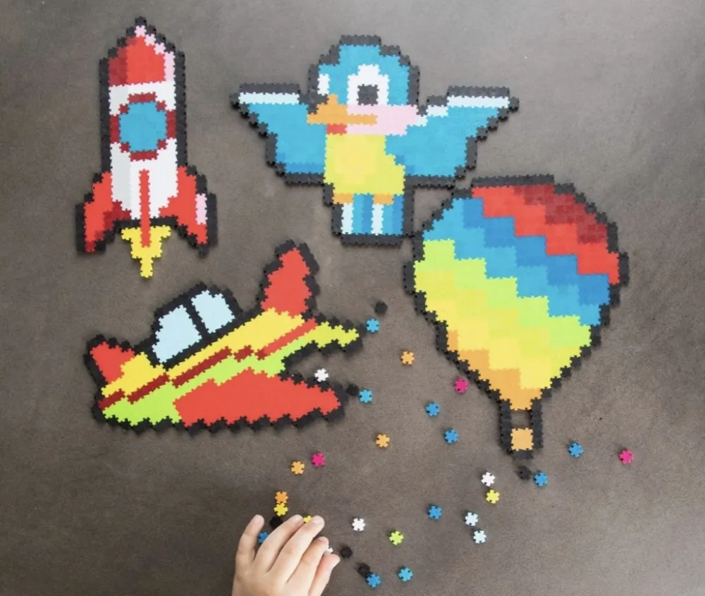 TileMates – Interlocking Pixel Art Puzzle Pieces - Free 3D Print Model ...