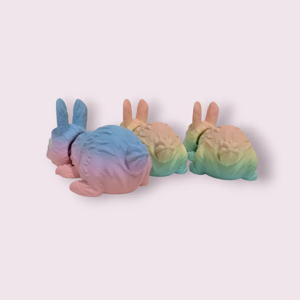 Flexi Bunny by Rad Makes - MakerWorld