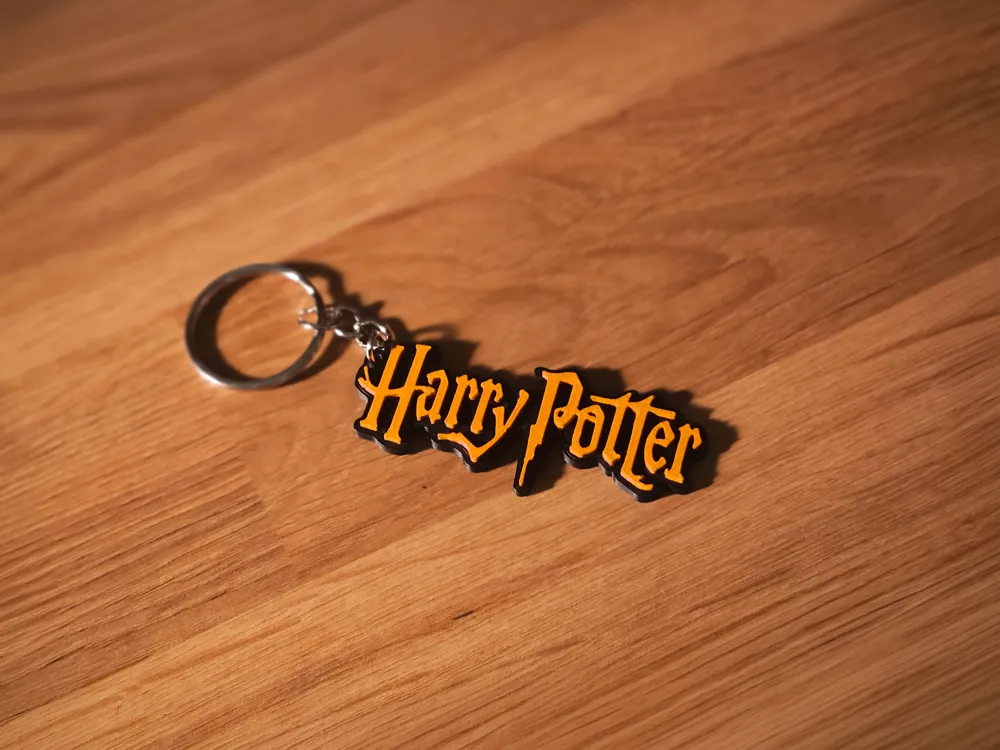 Harry potter New HBO series Logo Keychain - Free 3D Print Model ...
