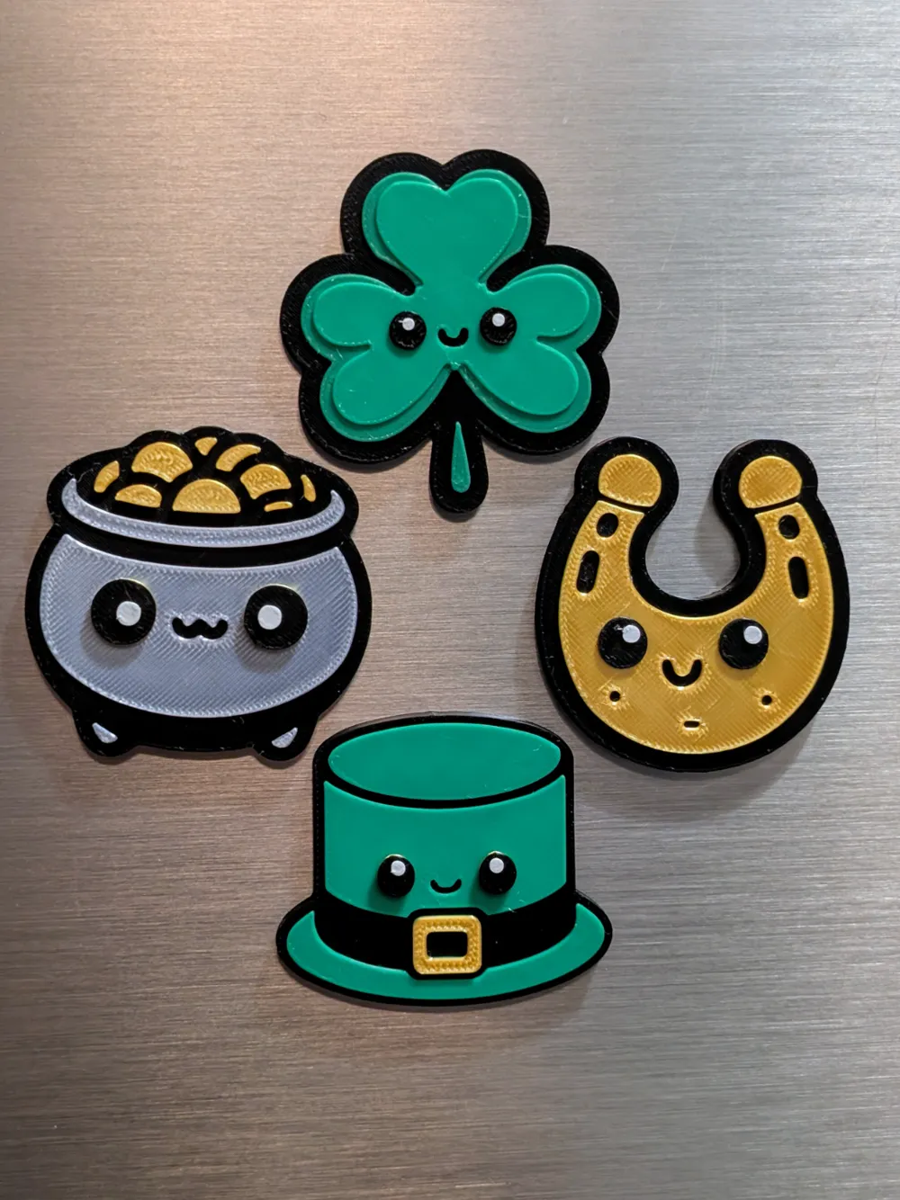 Cute St. Patrick’s Day Magnets - Layered Style by svenson3D MakerWorld ...